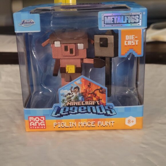 Toys | New Jada Metalfigs Minecraft Legends Diecast 25 Figure Piglin ...